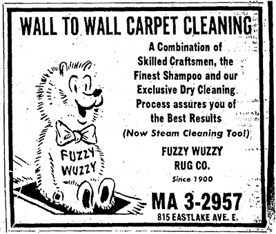 Fuzzy Wuzzy Rug Cleaning